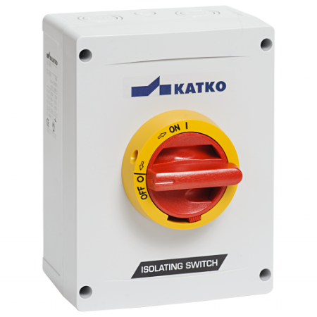 ISOLATOR SW, PC, 3P YELLOW/RED HANDLE, 80A – CSL Connect